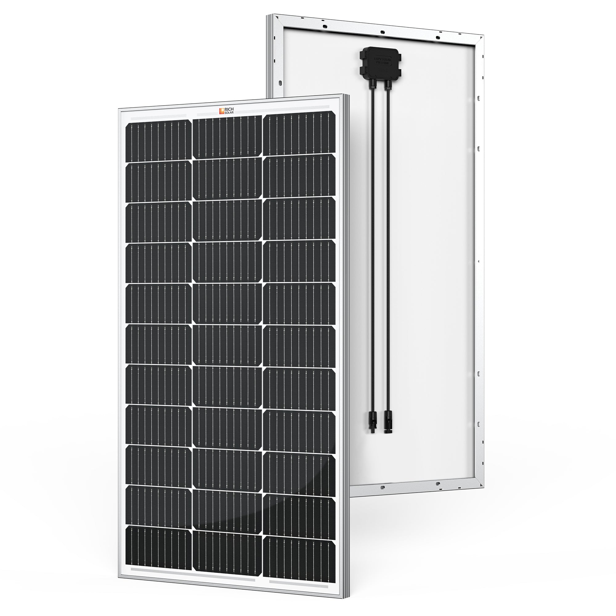 Rich Solar 100 Watt MEGA Monocrystalline Solar Panel 12V Off Grid UL ...